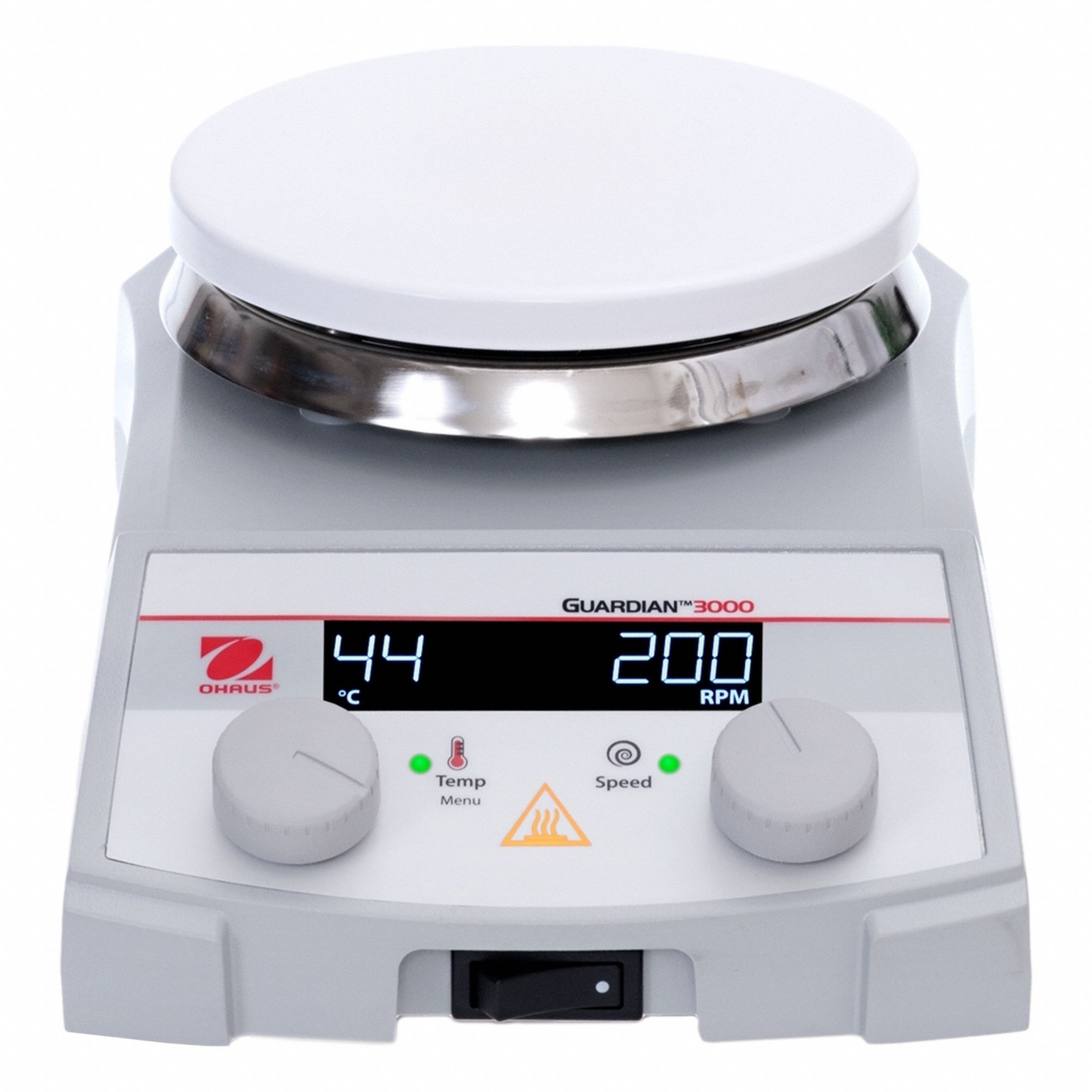 OHAUS, 1 Positions, Round, Hot Plate Stirrer - 847V58|e-G31HSRDS - Grainger