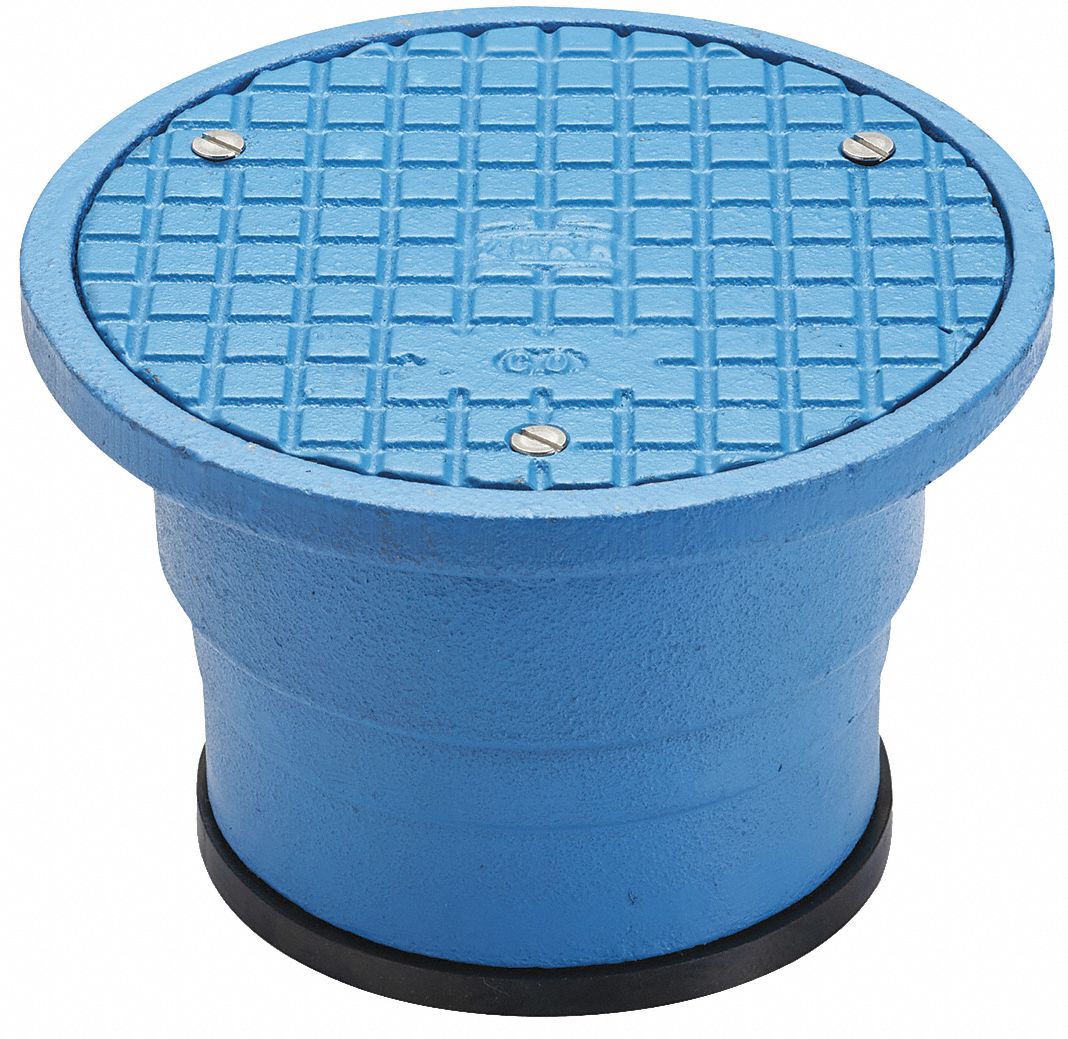 Zurn 3 In Overall Dia Cast Iron Floor Cleanout 306v85 Co2510 Po3