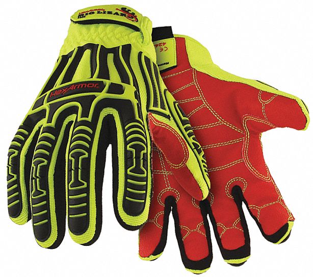 HEXARMOR, S ( 7 ), Mechanics Glove, Mechanics Gloves - 307U16|2020-S (7) - Grainger