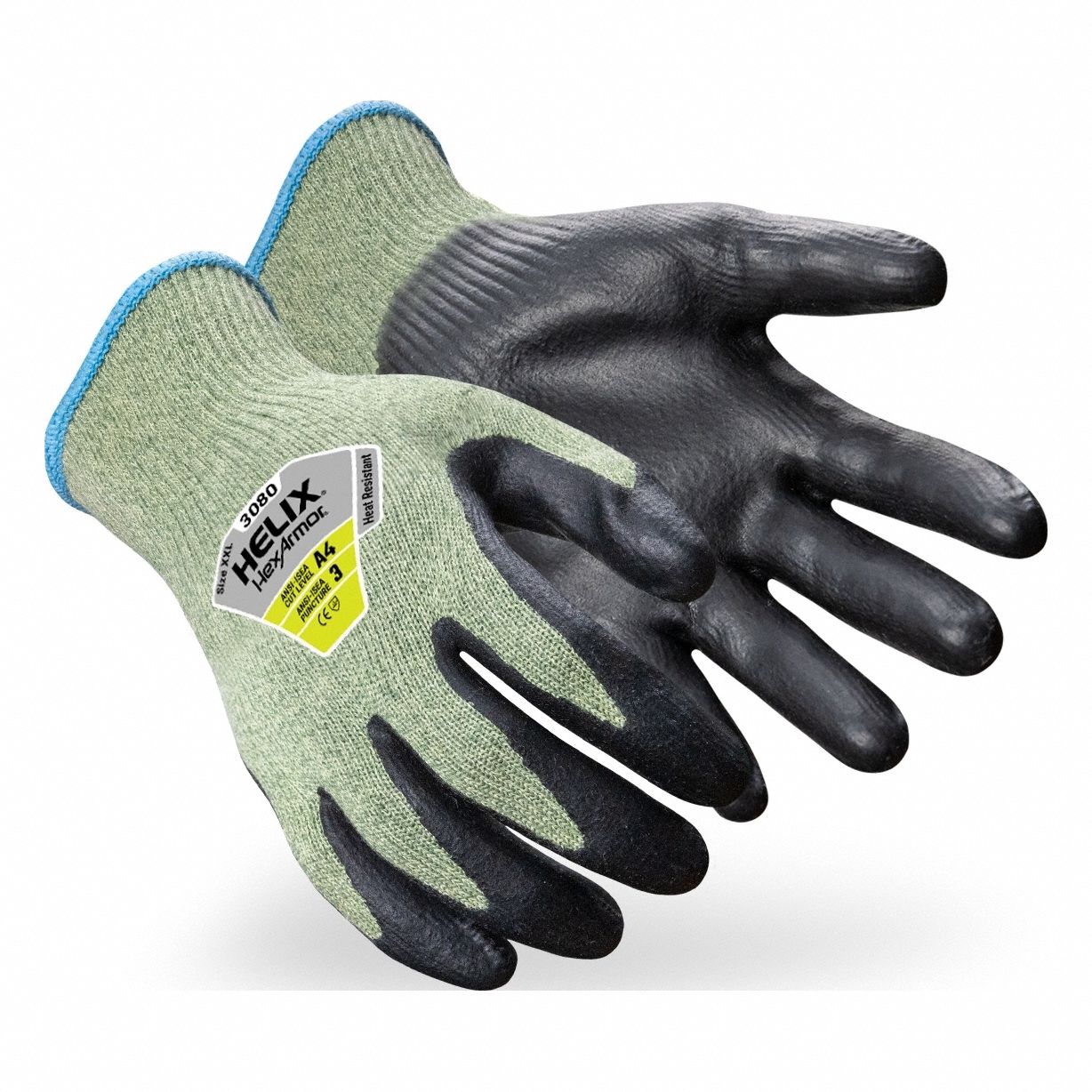 HEXARMOR, S ( 7 ), Glove Hand Protection, Knit Gloves - 804H37|3080-S (7) - Grainger