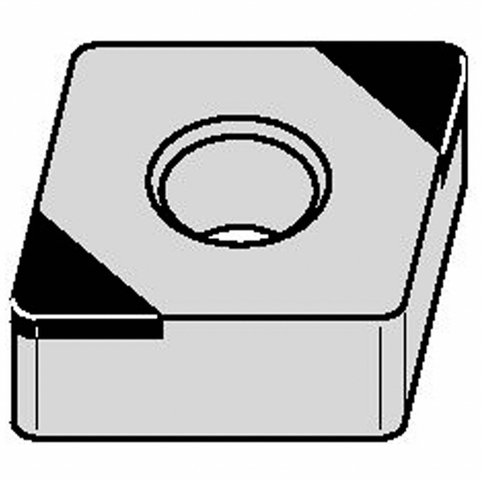 WIDIA, CNGA Insert, CBN, CBN NEGATIVE INSERT - 796LU7|CNGA432EMT WBH20P - Grainger