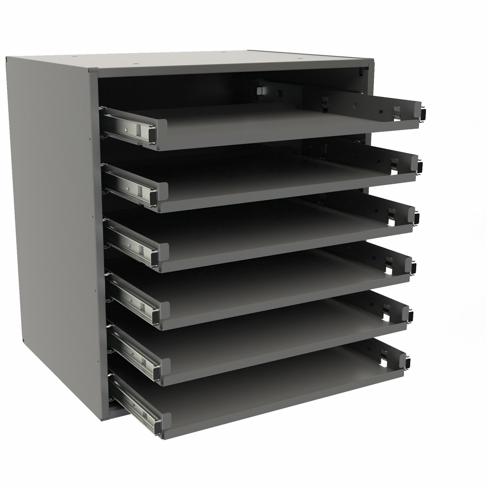 15 1/4 in x 11 3/4 in x 16 3/8 in, For 6 Drawers, Sliding Drawer ...