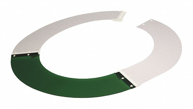 PAULSON, Sun Shield,Fits Msa V Guard,Grey/White - 308P70|A-S4-M - Grainger