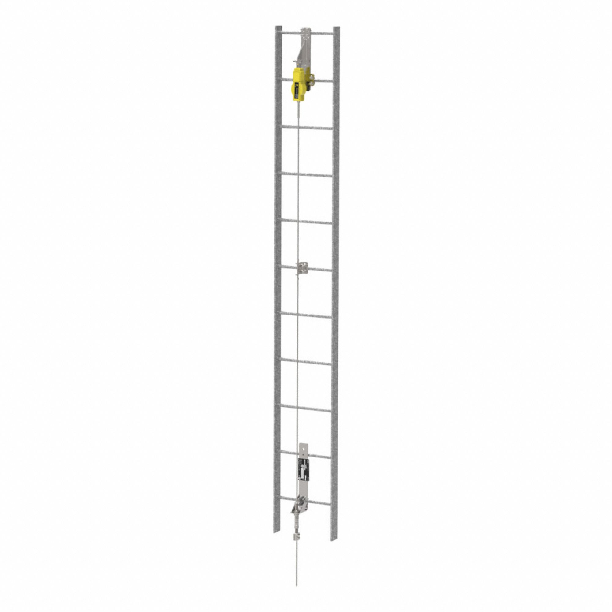 MSA, Trailing, Steel, Vertical Ladder Lifeline Kit - 800D22|30925-00 ...