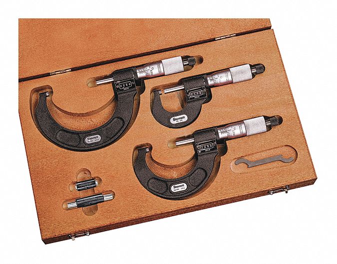 STARRETT, Micrometer Digital Set - 30A006|ST216AXRLZ - Grainger