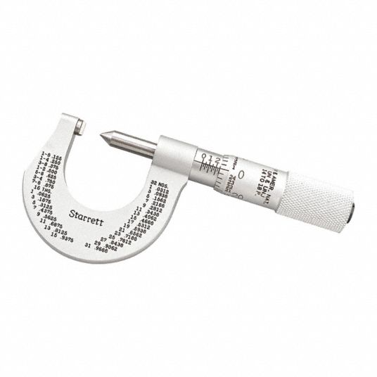 STARRETT, Micrometer Screw Thread - 30A515|575CP - Grainger