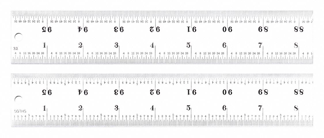 STARRETT, C416R-96, 8 ft, Ruler - 30A985|C416R-96 - Grainger