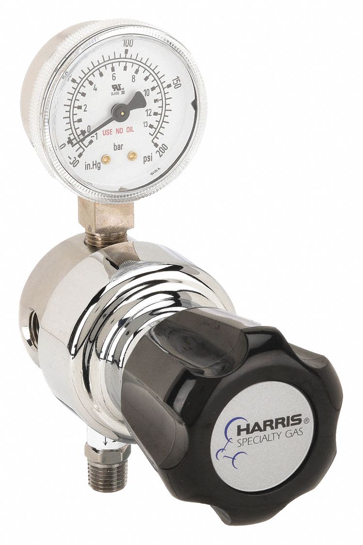 HARRIS, Single Stage, 1/4" NPT F Inlet, High Purity Gas Regulator - 30AA79|KH1036 - Grainger