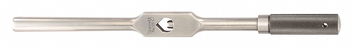 STARRETT Tap Wrench: Sleeve, Knurled, 5/8 in Min. Tap Size, 1/4 in Max ...