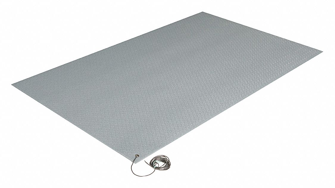 Antistatic Antifatigue Mat,4ft.x60ft. - Grainger