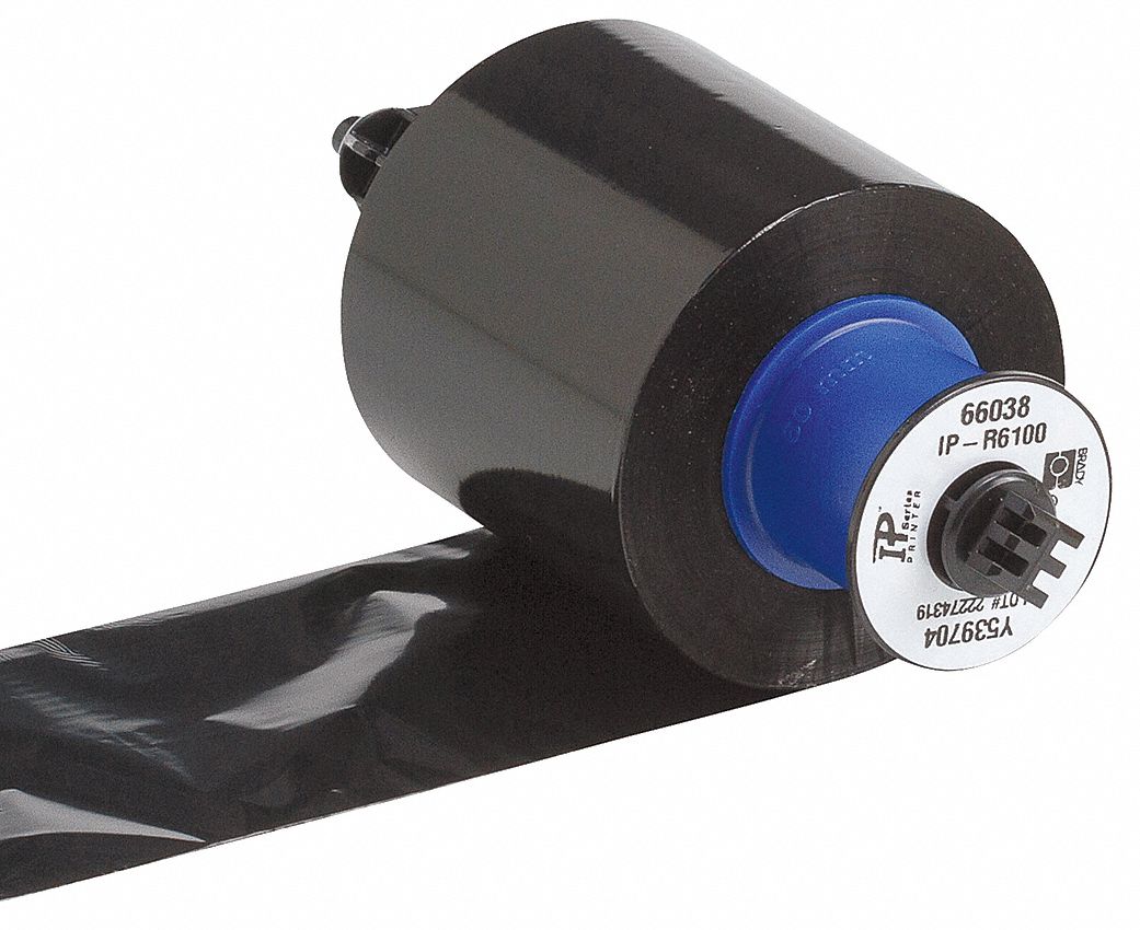 2 11/32 in x 984 ft, Black, Label Printer Ribbon - 30CZ84|IP-R6100 ...