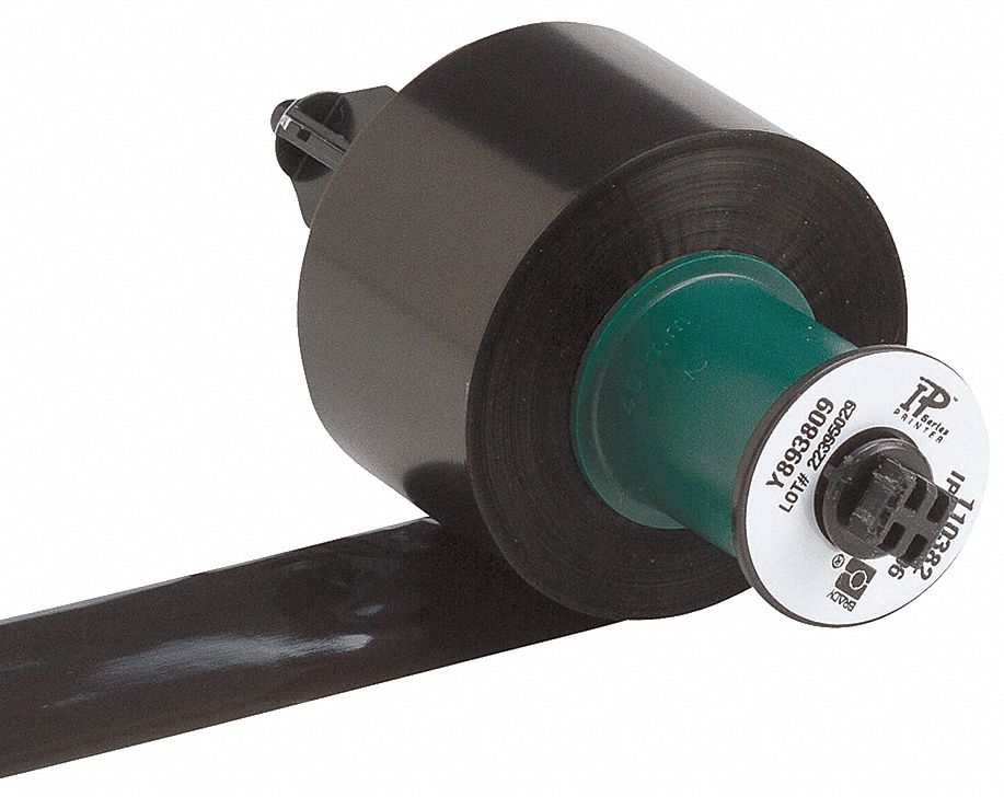 1 9/16 in x 984 ft, Black, Label Printer Ribbon - 30CZ89|IP-R6406 ...