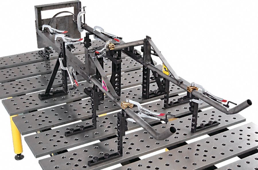 BUILDPRO Modular Fixturing Kit, 120 Pc - 30D326|TMK530 - Grainger