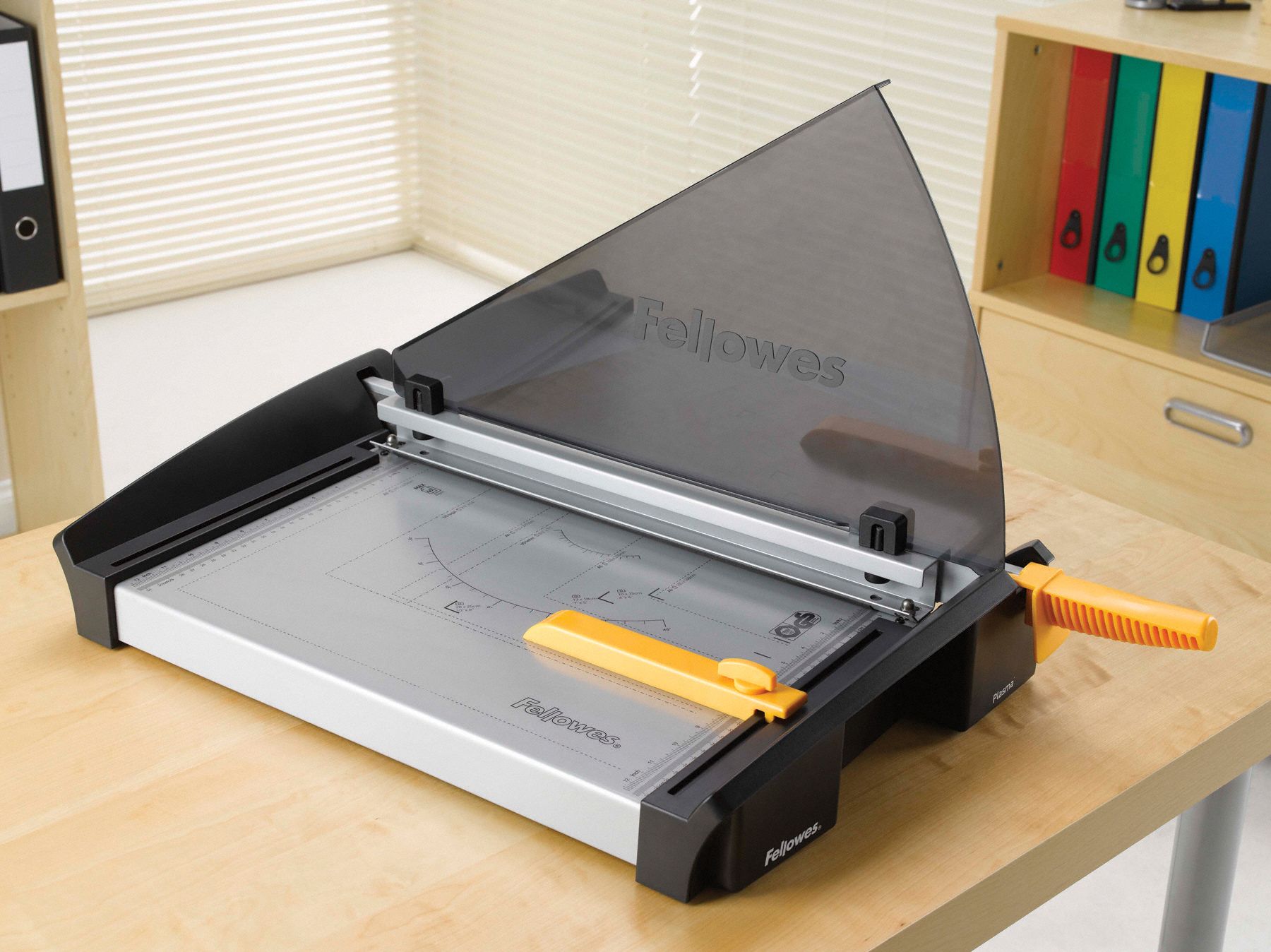 FELLOWES Guillotine Countertop Paper Cutters: Premium, 15 in Cutting Lg ...
