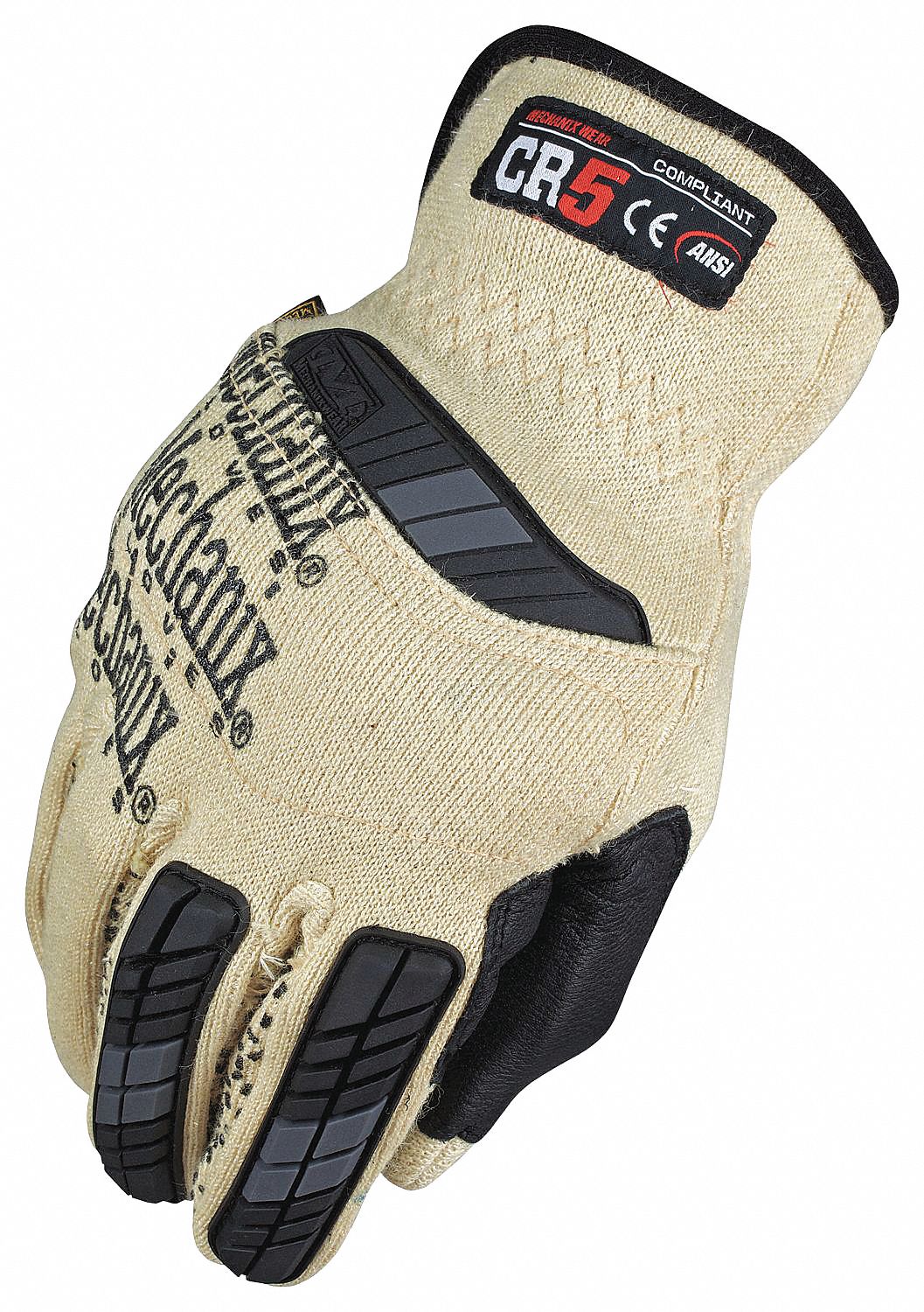 Cut Resistant Gloves, M, 5 ANSI/ISEA Cut Level, Palm and Fingers, 1 PR ...