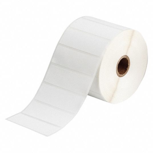 1 in x 3 in, Halogen Free Polypropylene, Precut Label Roll - 30DV38|THT ...