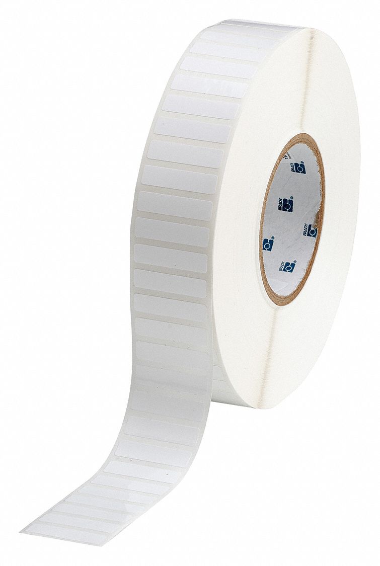 3/8 in x 1 1/2 in, 3/8 in, Pre-Cut Label Stock Roll - 30DW14|THT-102 ...