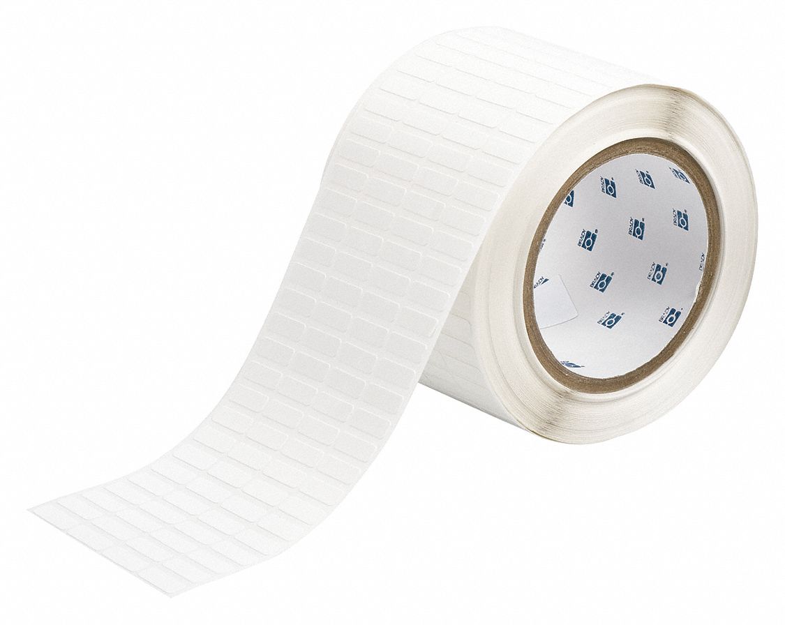 Tamper Indicating, 1/4 in x 3/4 in, Pre-Cut Label Stock Roll - 30DW57 ...