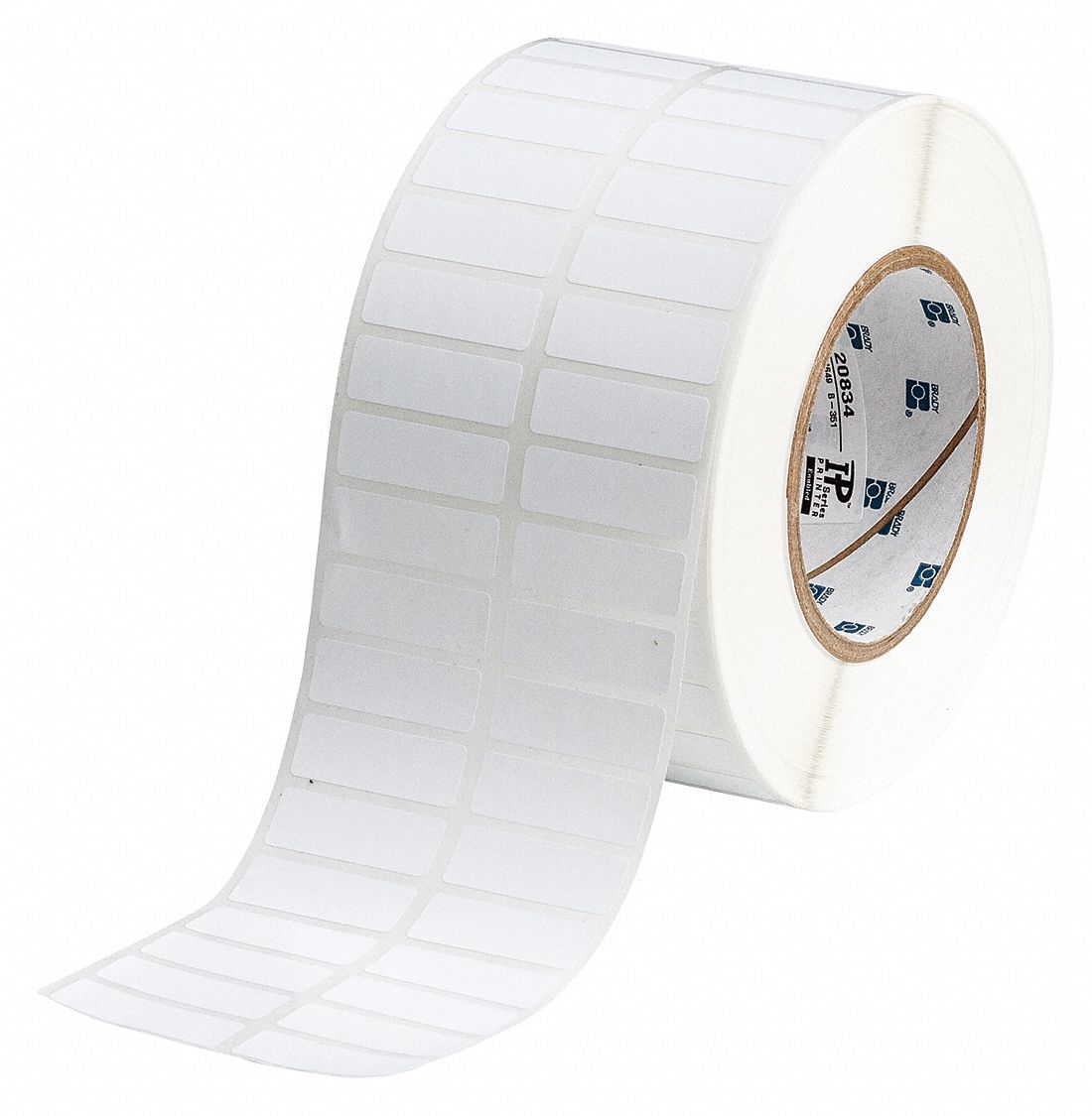 Tamper Indicating, 1/2 in x 1 1/2 in, Pre-Cut Label Stock Roll - 30DZ17 ...