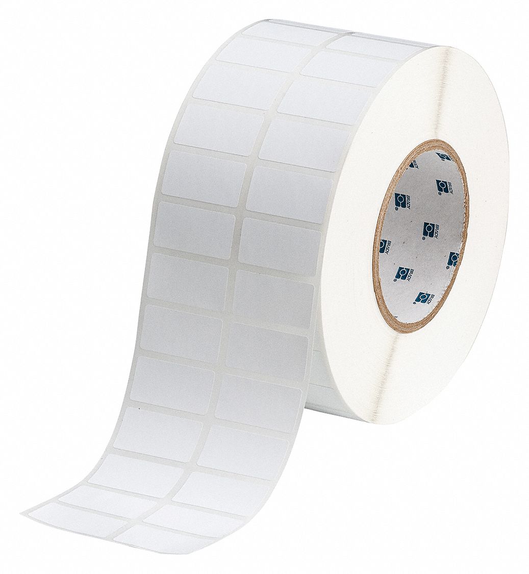 Tamper Indicating, 3/4 in x 1 1/2 in, Pre-Cut Label Stock Roll - 30DZ27 ...