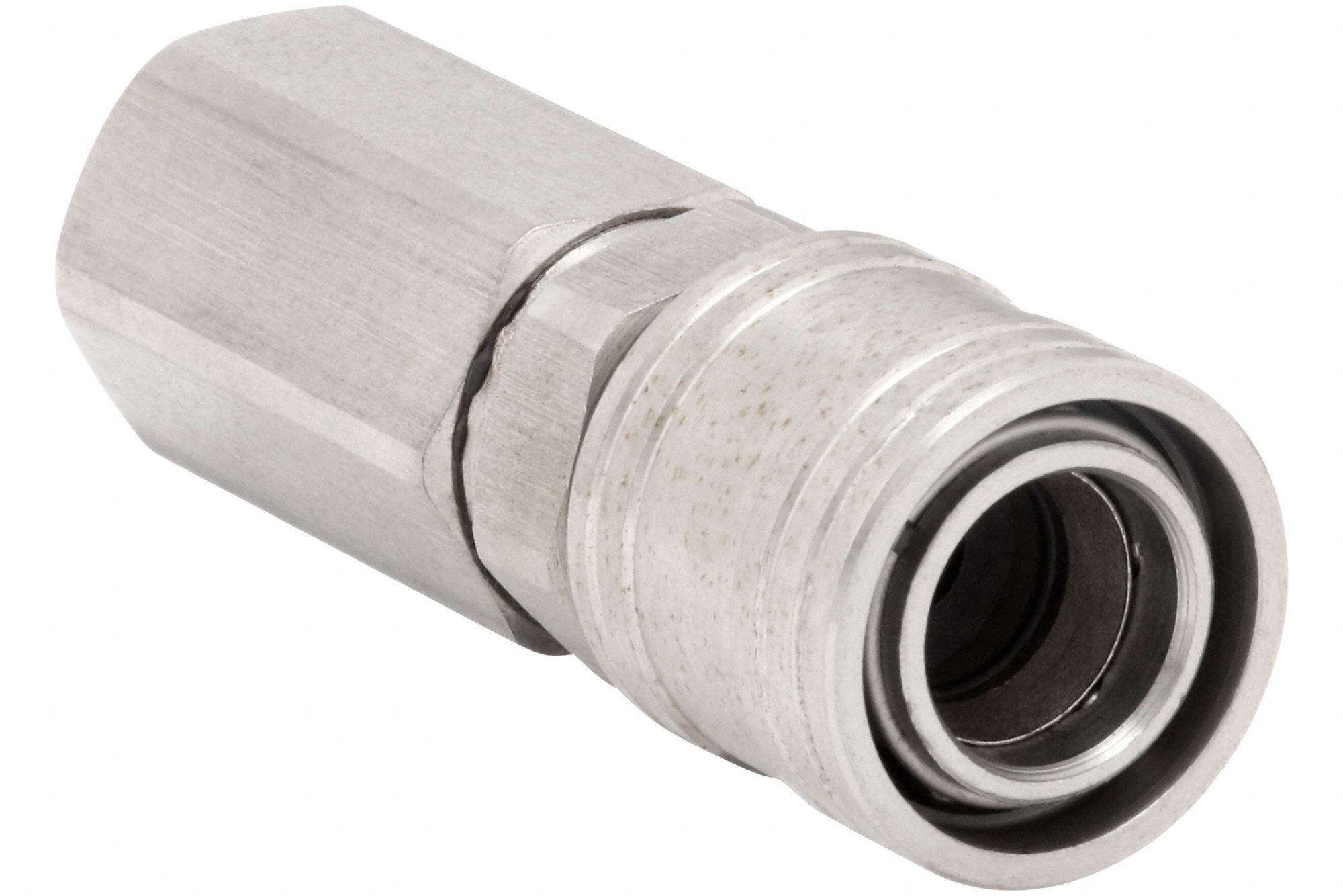SPEEDAIRE Quick Connect Hose Coupling, Global Style High Flow, 304 ...