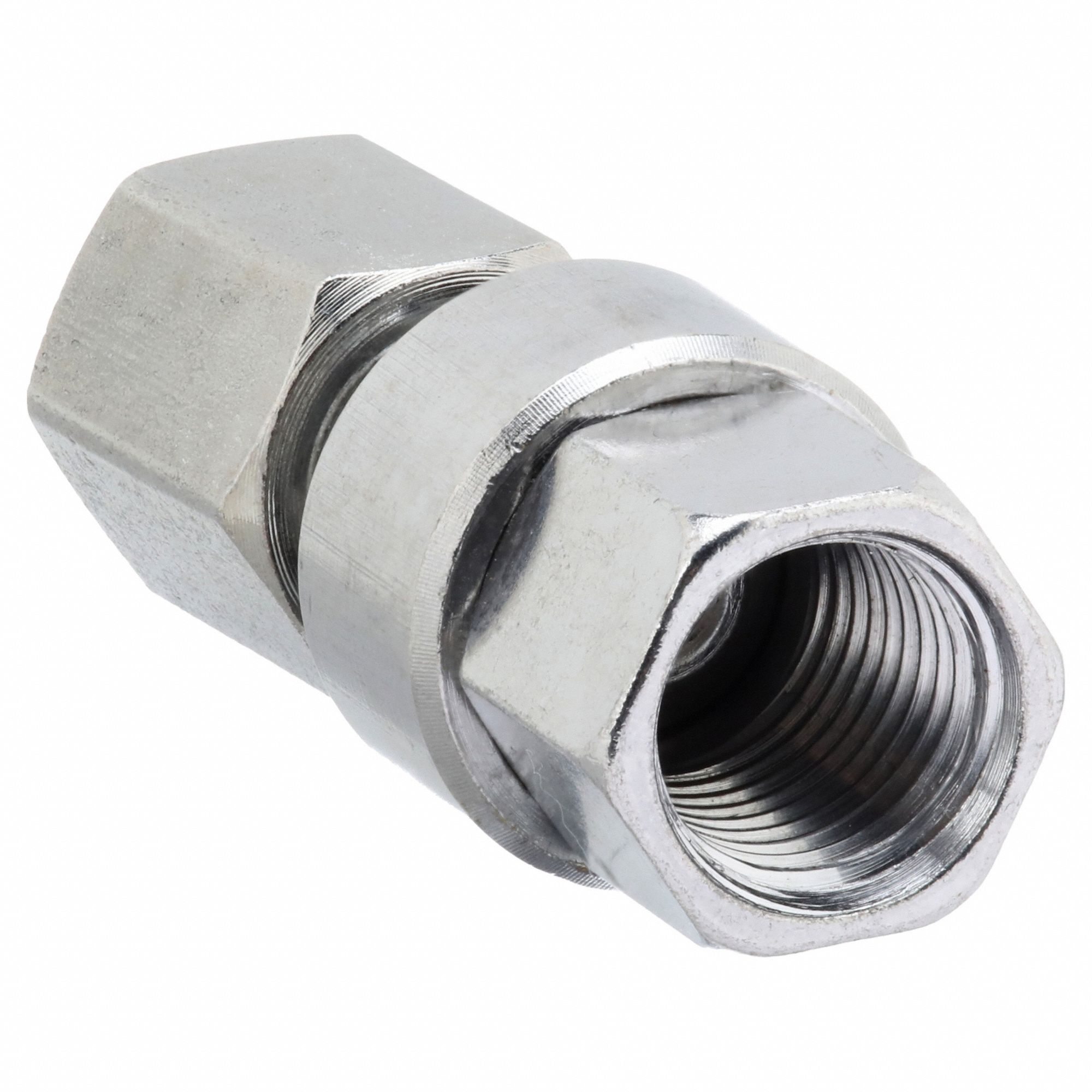 SPEEDAIRE Conector Giratorio,Acero,1/4" - Conectores Giratorios ...