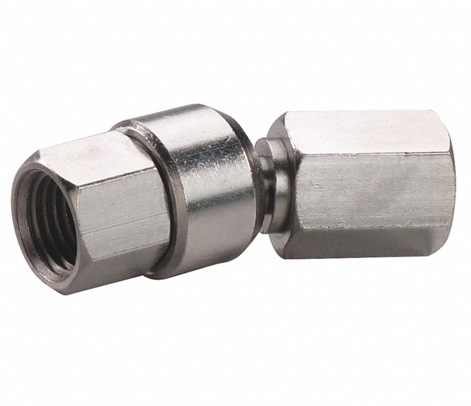 SPEEDAIRE Conector Giratorio,Acero,1/4" - Conectores Giratorios ...