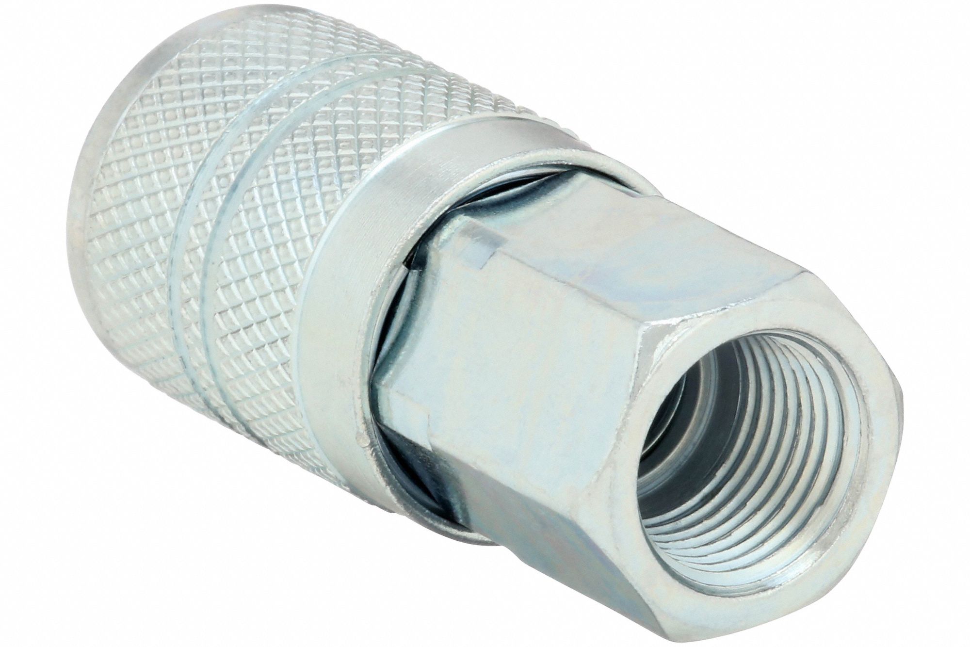 SPEEDAIRE Quick Connect Hose Coupling, Industrial, Steel, Socket ...