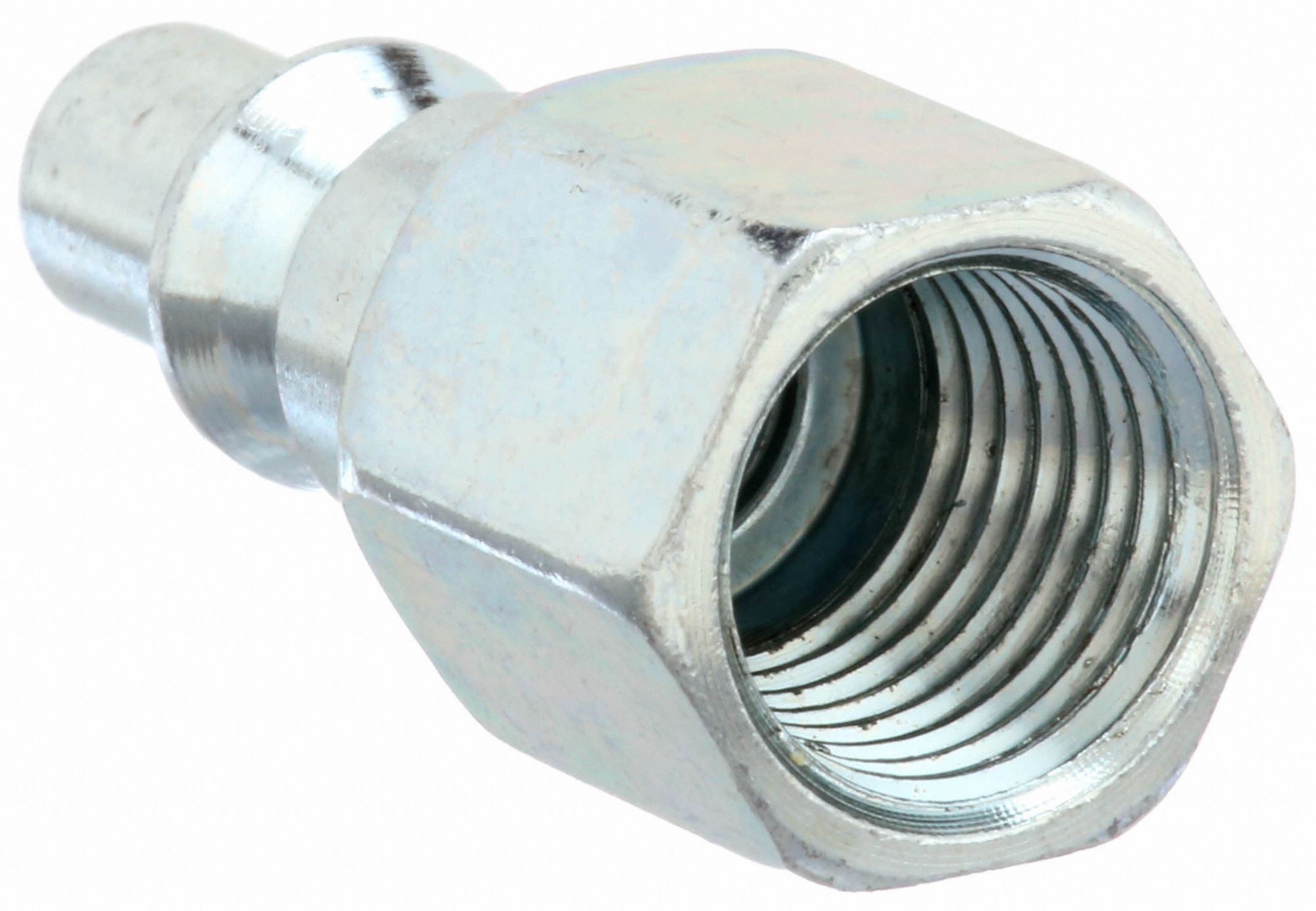 SPEEDAIRE Quick Connect Hose Coupling: 1/4 in Body Size, 1/4 in Hose ...