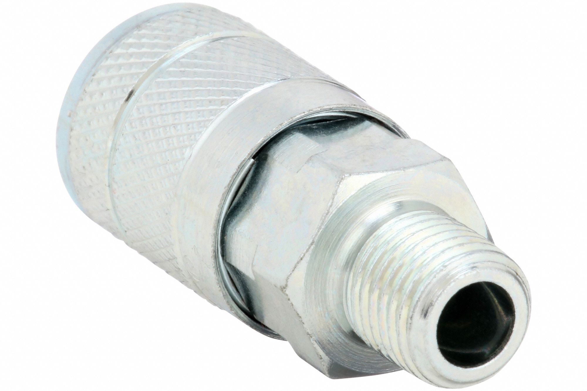 SPEEDAIRE Quick Connect Hose Coupling: 1/4 in Body Size, 1/4 in Hose ...