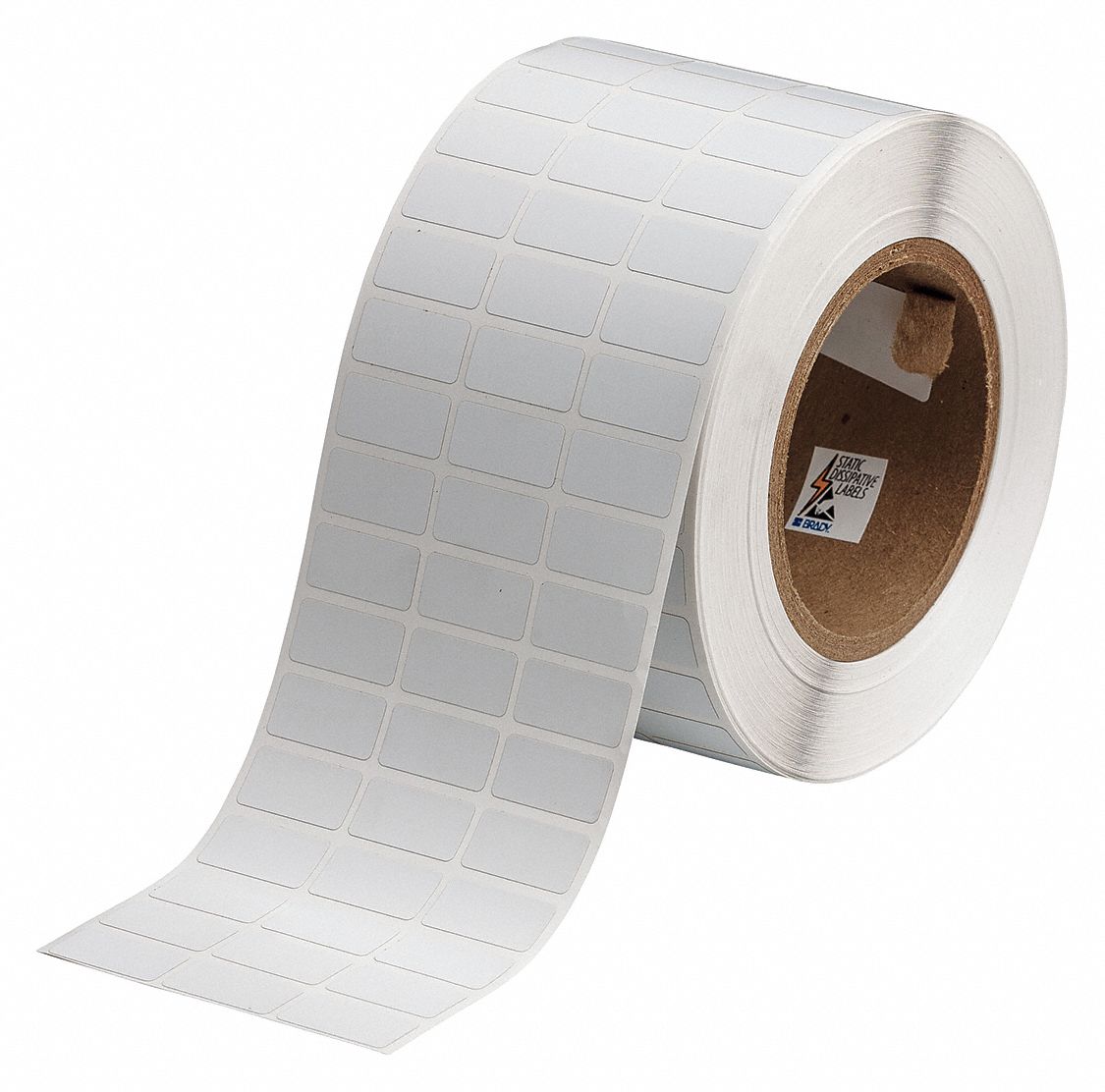 1/2 in x 1 in, 3 11/32 in x 1/2 in, Pre-Cut Label Stock Roll - 30EA22 ...