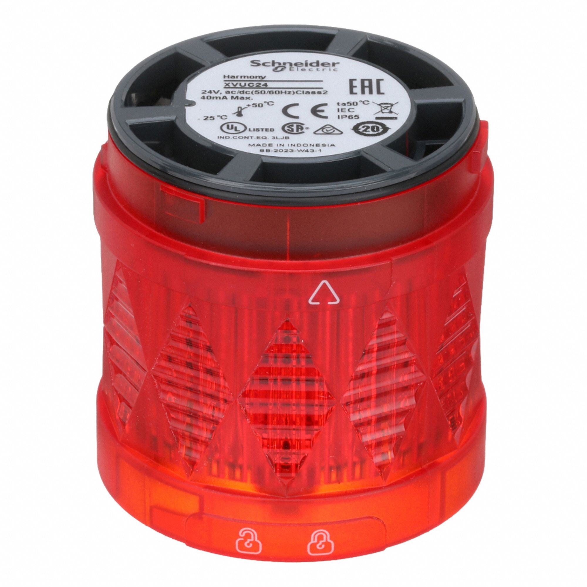 SCHNEIDER ELECTRIC, Steady, 24V AC/24V DC, Tower Light Module - 30EF24 ...