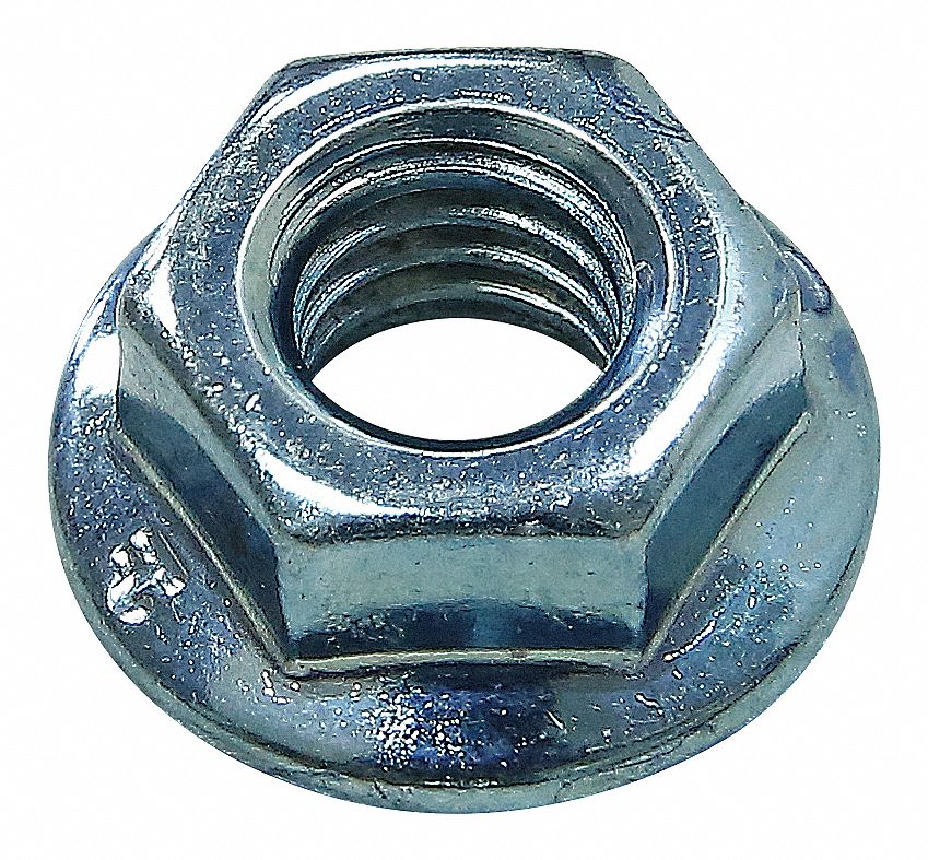 80/20 Flanged Hex Nut: 30 Series, M6 Fastener Thread Size, For 8.2 mm ...