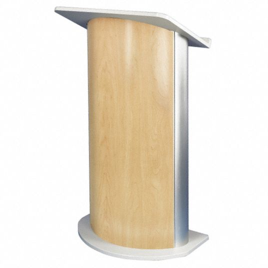 AMPLIVOX SOUND SYSTEMS, Floor, Hardrock Maple, Lectern - 30F149|SN3130 ...