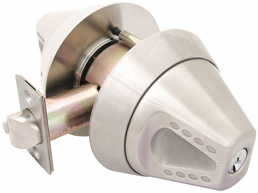 TOWNSTEEL, Storeroom Knob Locksets, Stainless Steel, Door Lockset ...