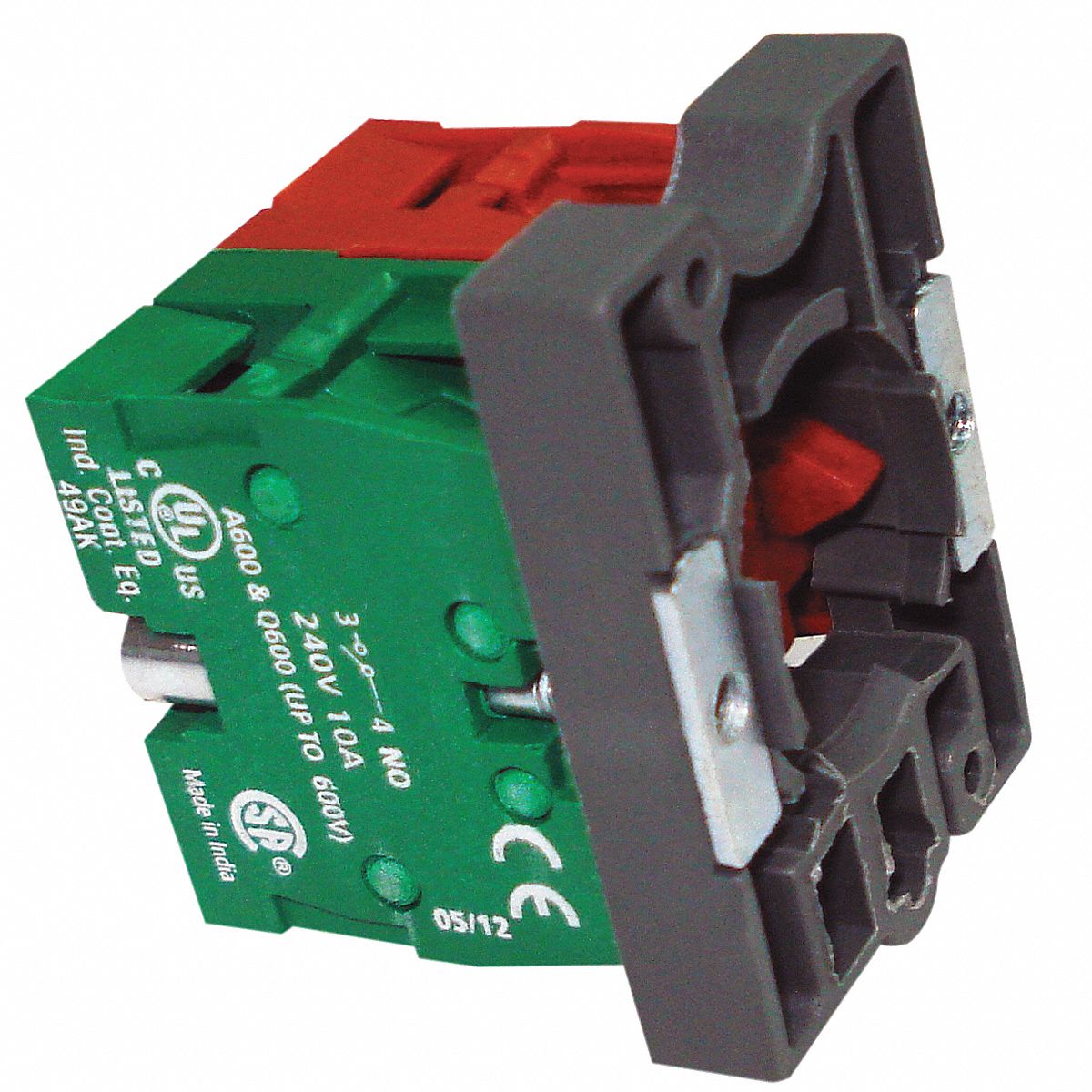 DAYTON Contact Block, 22 mm, 1NC/1NO Contact Form - 30G089|30G089 ... DAYTON Contact Block, 22 mm, 1NC/1NO Contact Form - 30G089|30G089 ...