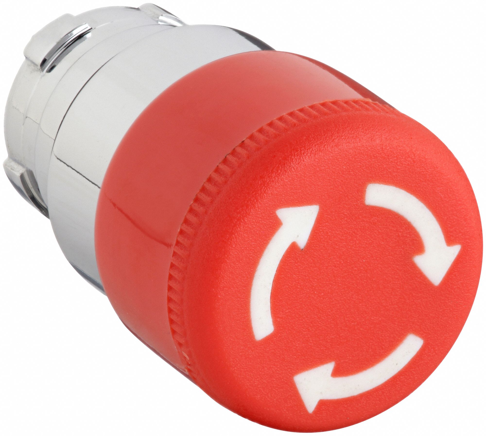 DAYTON, Red, 22 mm Mounting Size, Mushroom Head Push Button - 30G118 ...