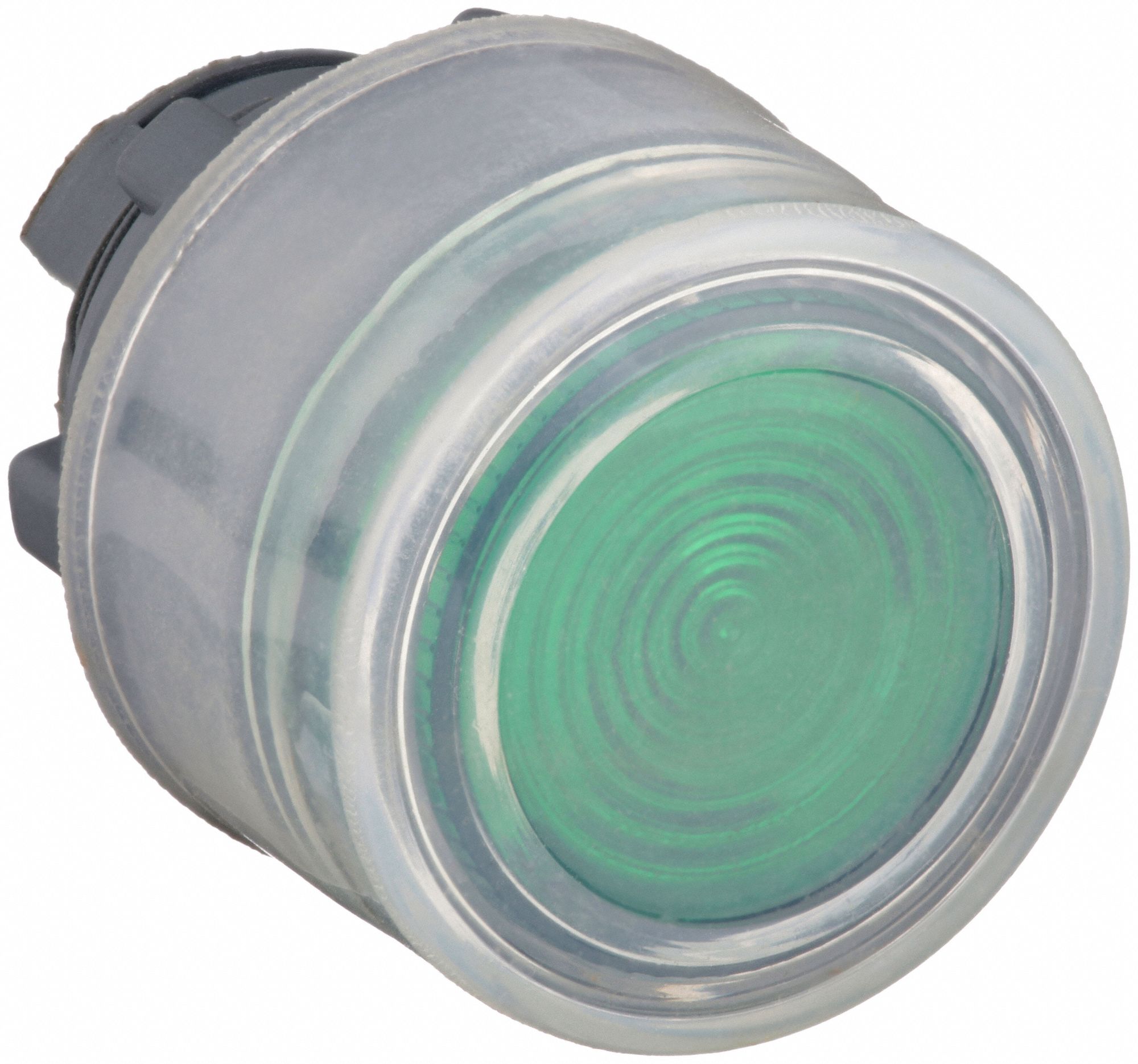 DAYTON, 22 mm Mounting Size, Non-Metallic, Extended Push Button ...