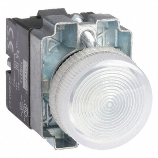 DAYTON, White, LED, Pilot Light - 30G212|30G212 - Grainger