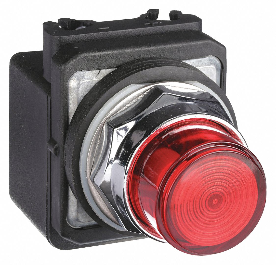 DAYTON, Red, LED, Pilot Light - 30G392|30G392 - Grainger