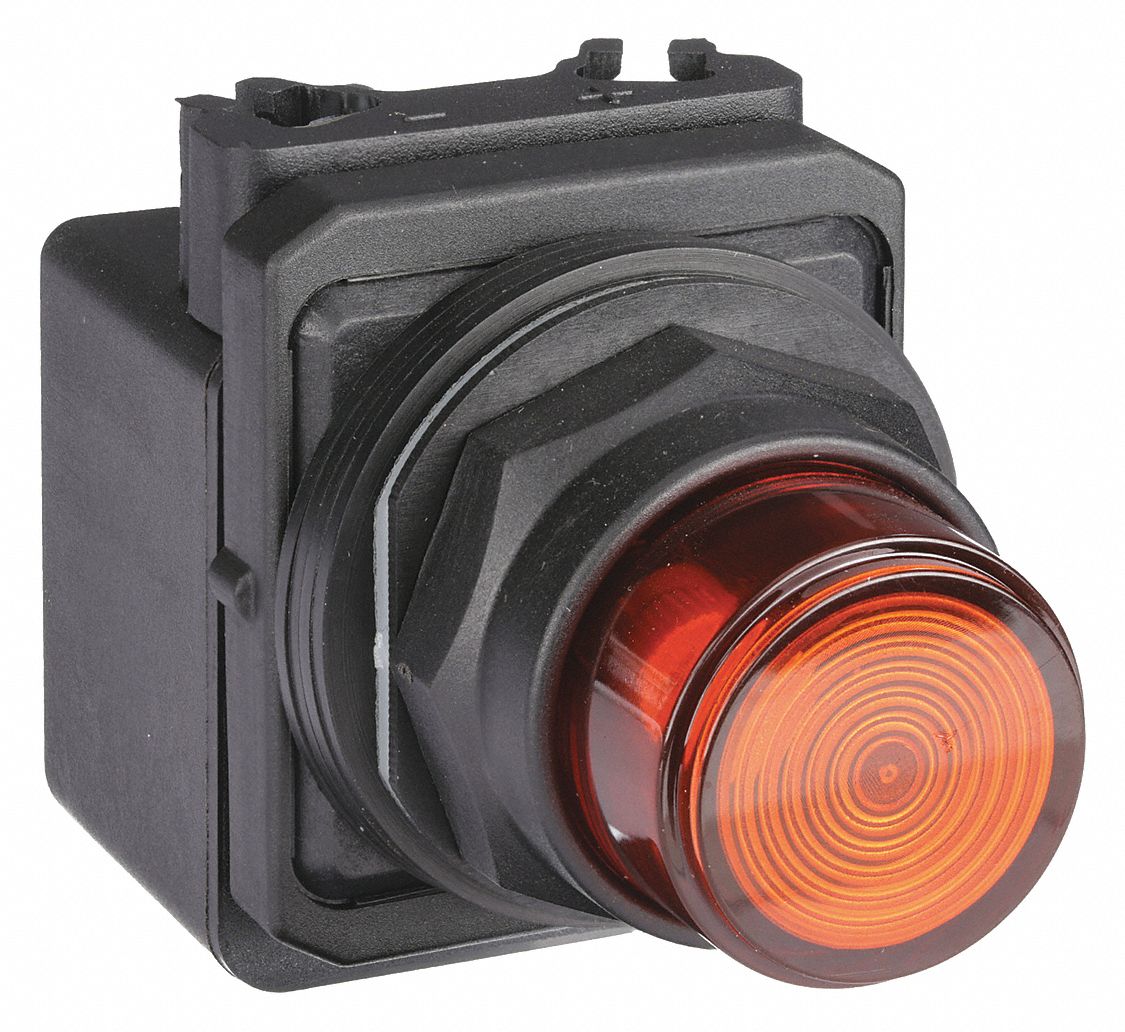 DAYTON, Amber, LED, Pilot Light - 30G406|30G406 - Grainger