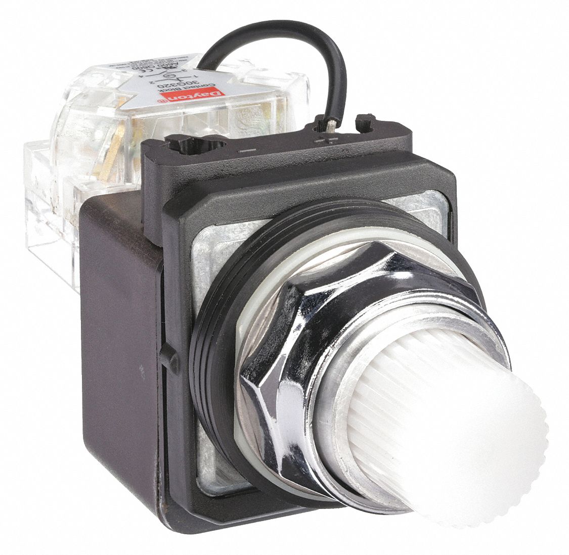 DAYTON, 30 mm Panel Mounting Size, White, Pilot Light - 30G416|30G416 ...