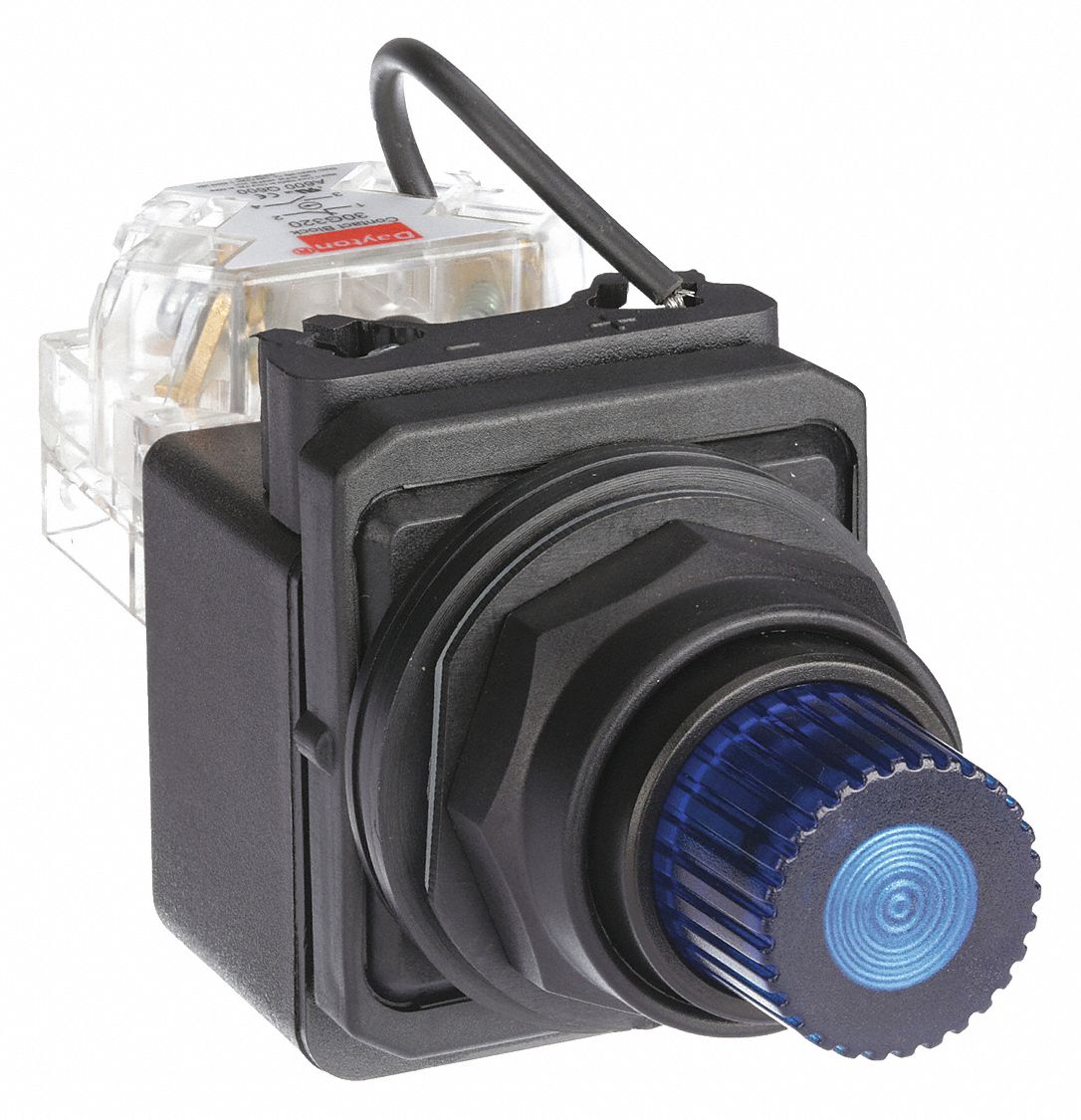 DAYTON, 30 mm Panel Mounting Size, Blue, Pilot Light - 30G428|30G428 ...