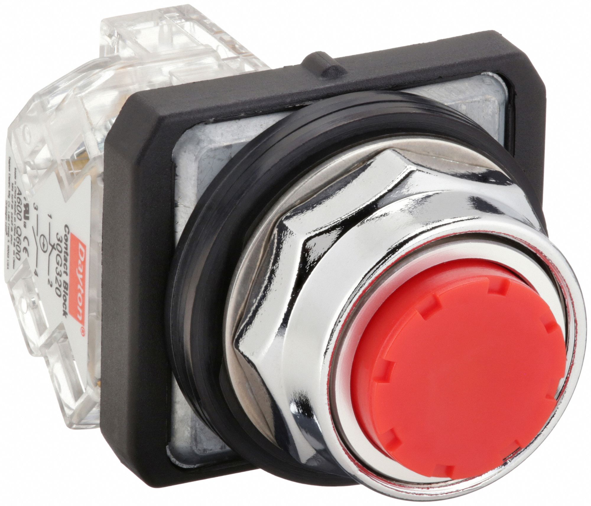 DAYTON, Non-Illuminated, Extended Profile, Extended Push Button ...