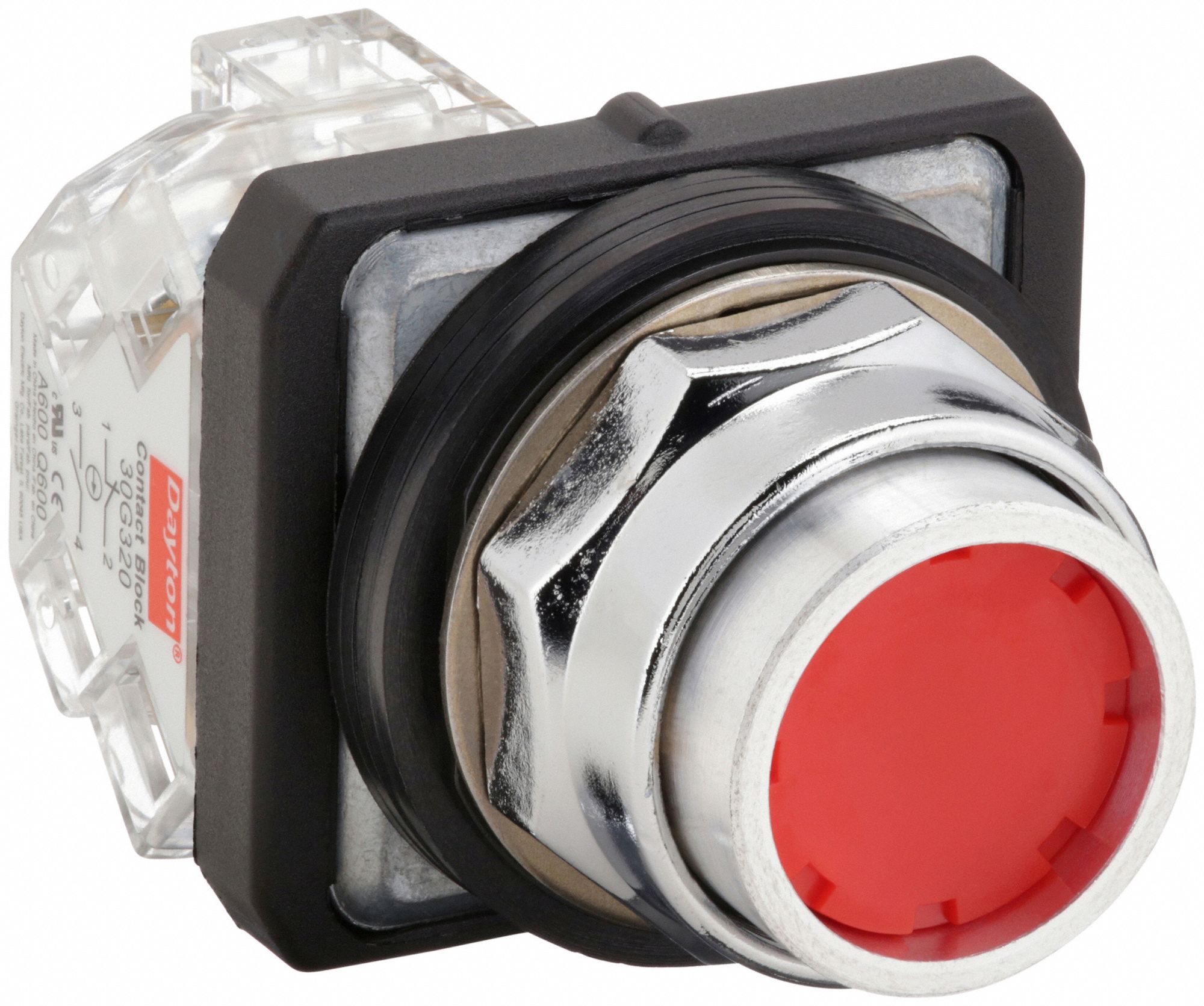 DAYTON, Non-Illuminated, Extended Profile, Extended Push Button ...