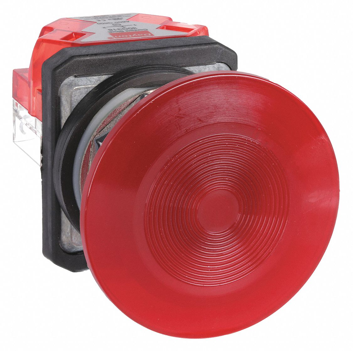 DAYTON, Mushroom Head Profile, Metallic, Mushroom Head Push Button - 30G452|30G452 - Grainger