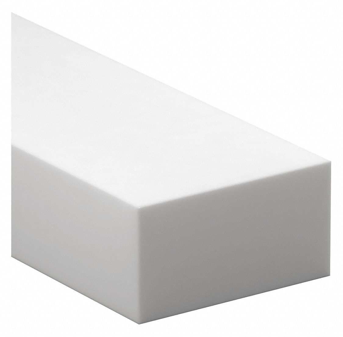 0.125 in Plastic Thick, 1 in W x 12 in L, Rectangle Stock - 30GC84|G15 ...