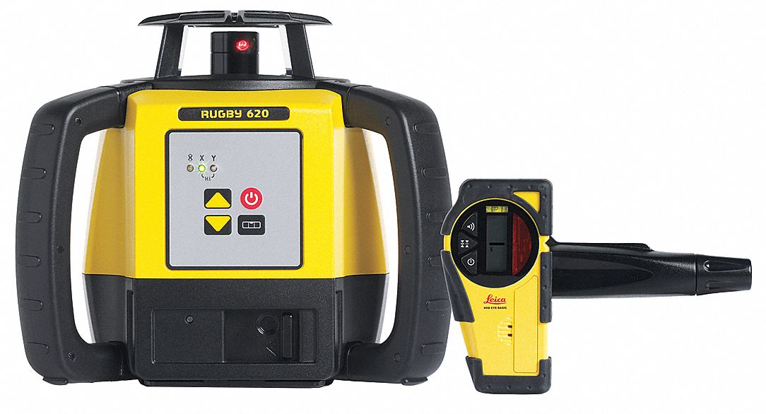 Electronic Self-Leveling Rotary Laser, Horizontal, Exterior - Grainger