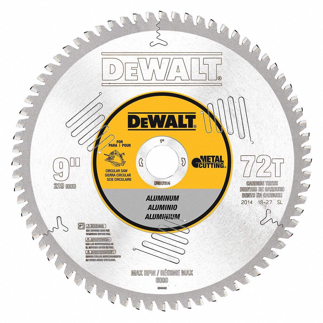Circular Saw Blade, 9 in Blade Dia. - Grainger