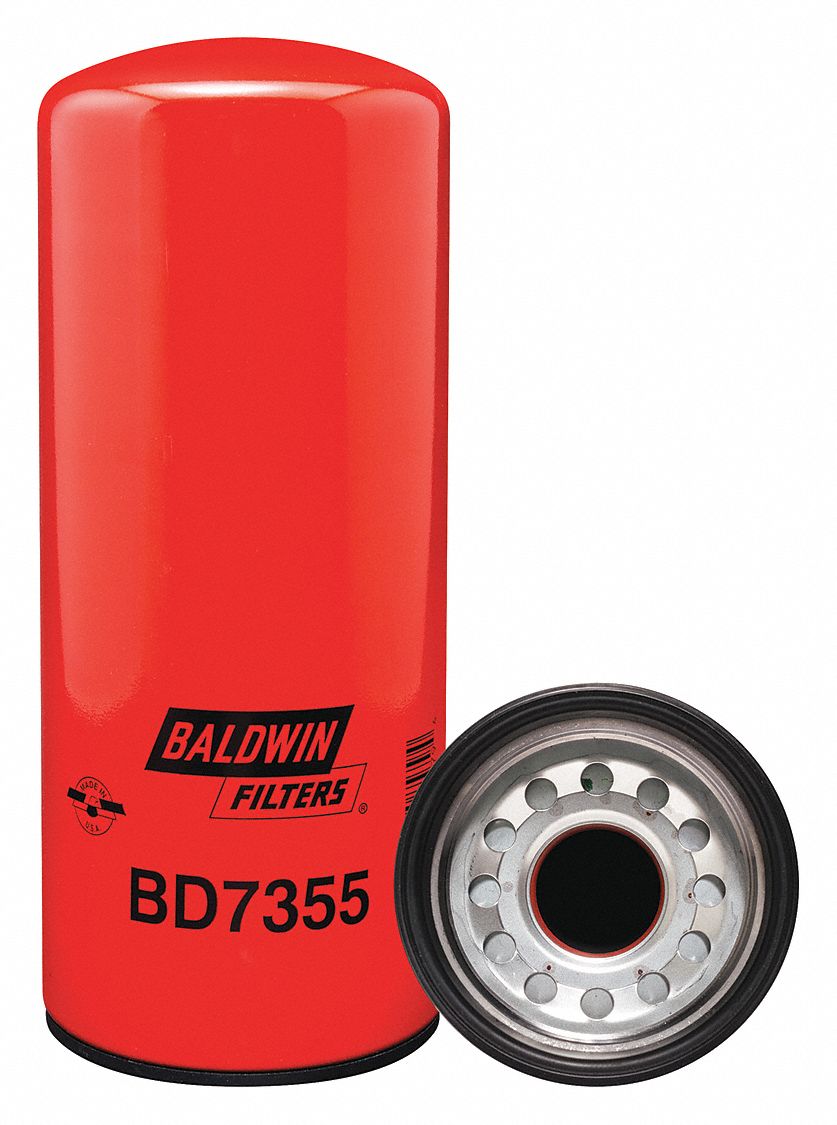 BALDWIN FILTERS, M95 x 2.5mm Thread Size, 11 13/16 in Overall Lg, Oil ...